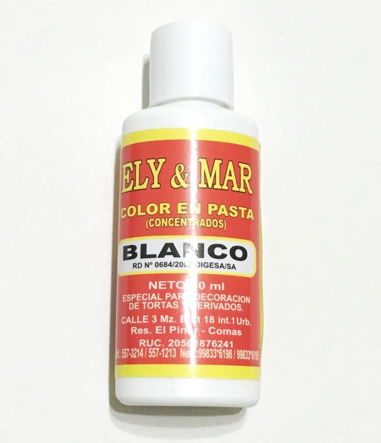 Colorante en gel Blanco – La Alacena del Pastelero